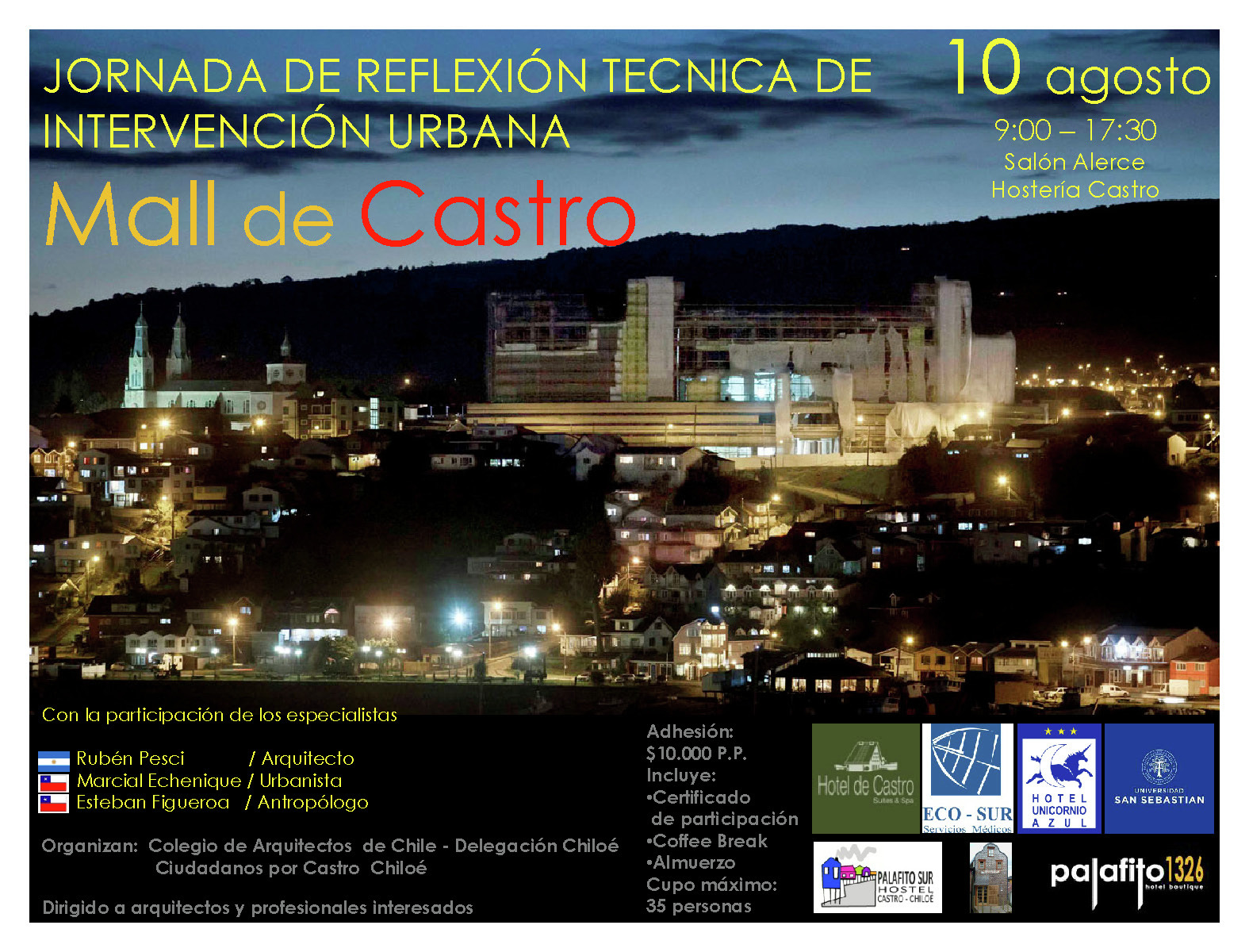 Jornada de Reflexión Técnica de Intervención Urbana, Mall de Castro ...