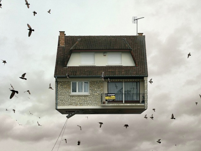 Galería de Arte y Arquitectura: Casas Volando por Laurent Chehere - 7