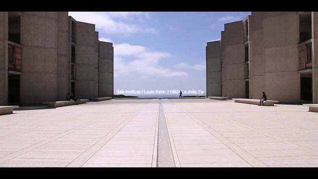 Video: Salk Institute de Louis Kahn | ArchDaily México