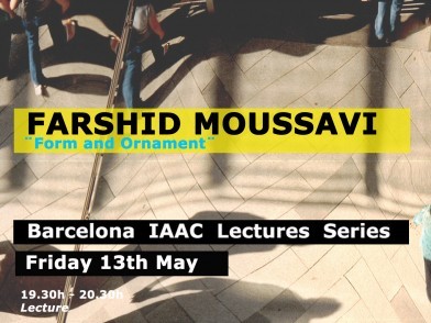 Farshid Moussavi: "Forma y Ornamento" en el IaaC de Barcelona ...