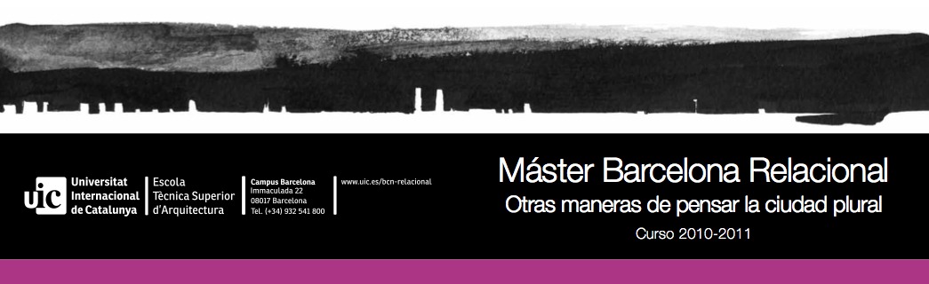 Máster BCN Relacional: Barcelona - España | ArchDaily en Español