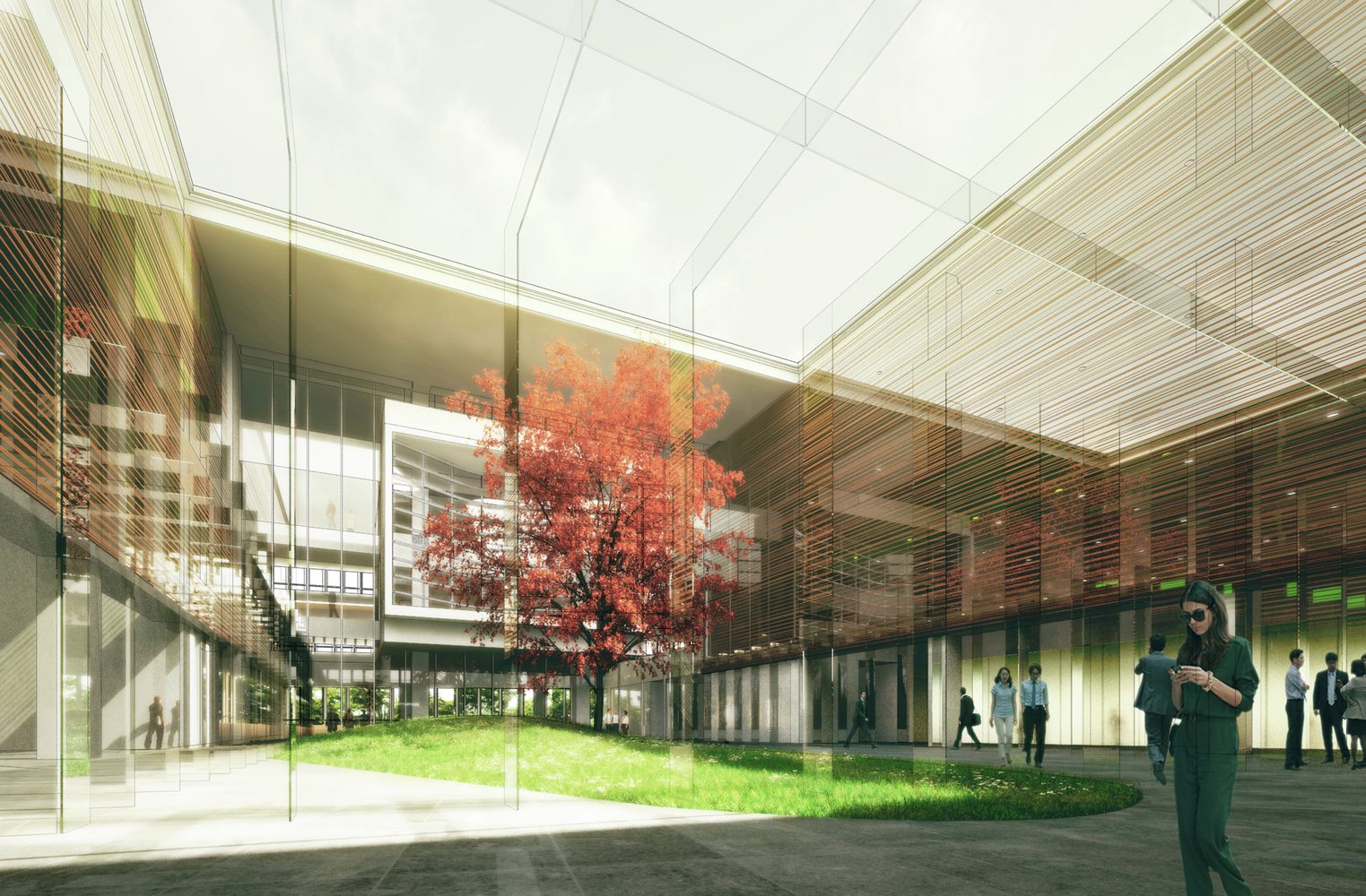 Gallery of Winning Design for Seoul's National Assembly Smart Work ...