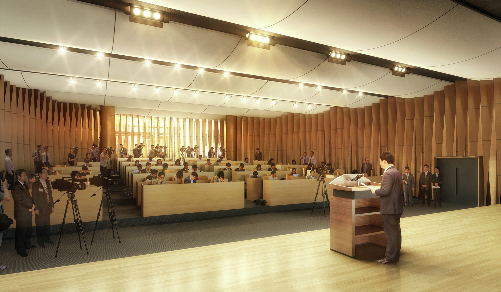 Gallery of Winning Design for Seoul's National Assembly Smart Work ...