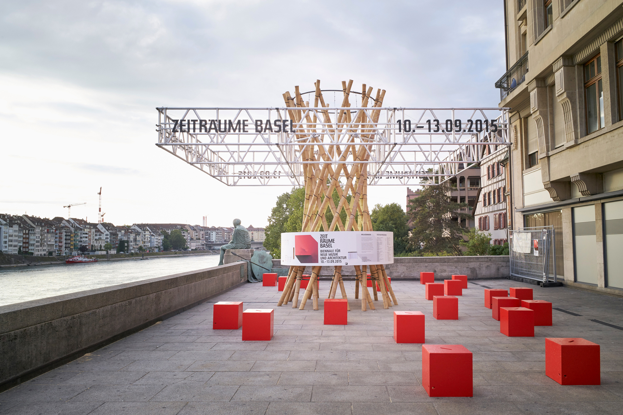 Gallery of HHF Architects Design Moving Pavilion for ZeitRäume in Basel - 2