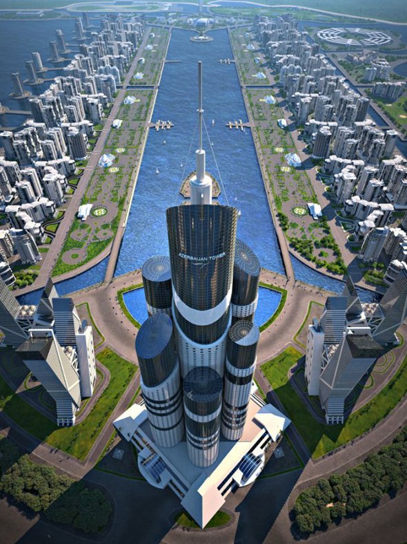 Azerbaijan Tower Proposal / Avesta Group | ArchDaily