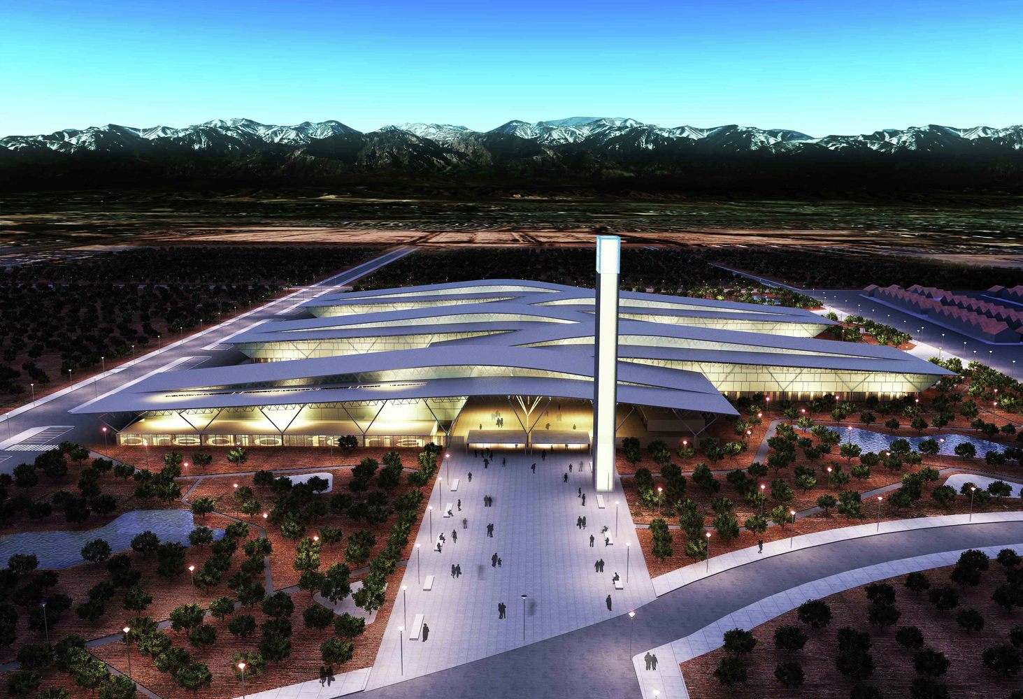 Gallery of New Trade Fair Building Winning Proposal / Mario Corea ...