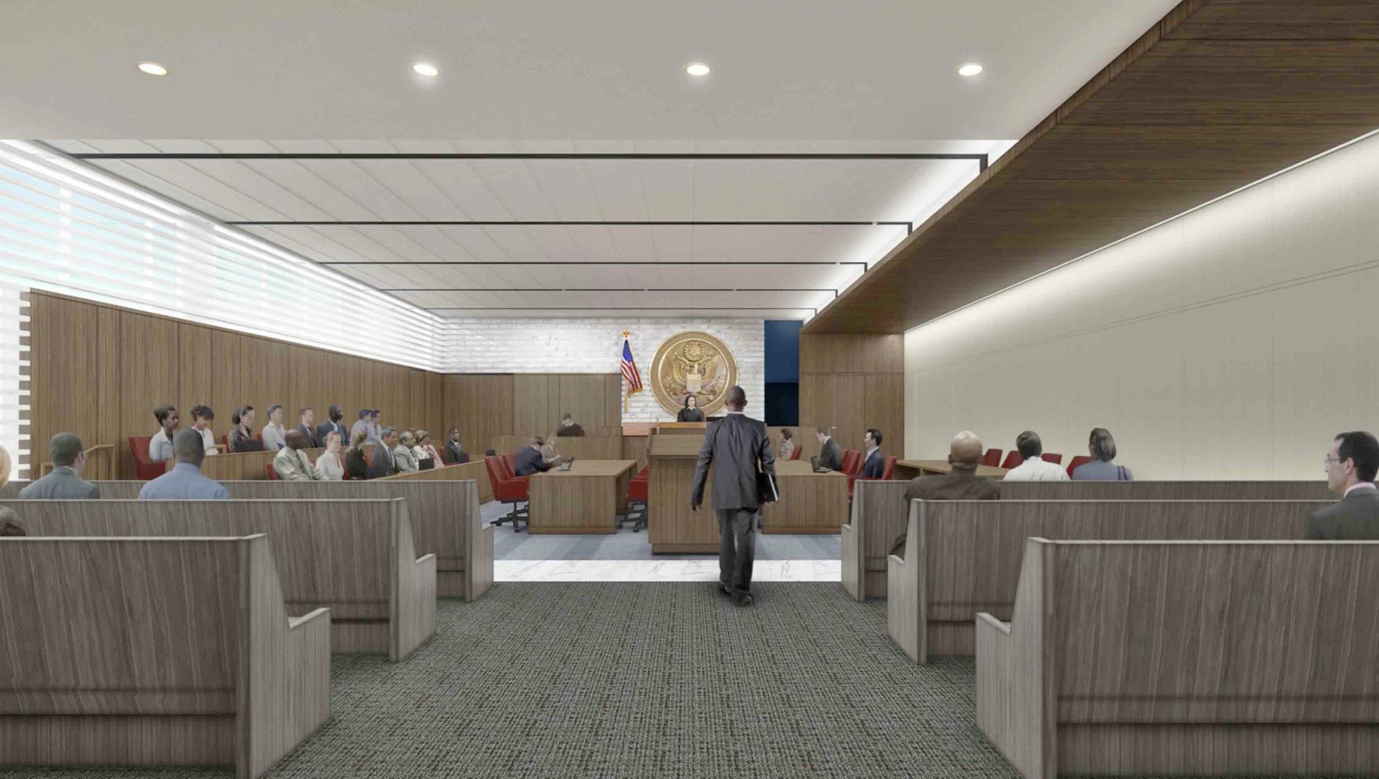 New United States Courthouse Competition Entry / McCarthy, Brooks ...