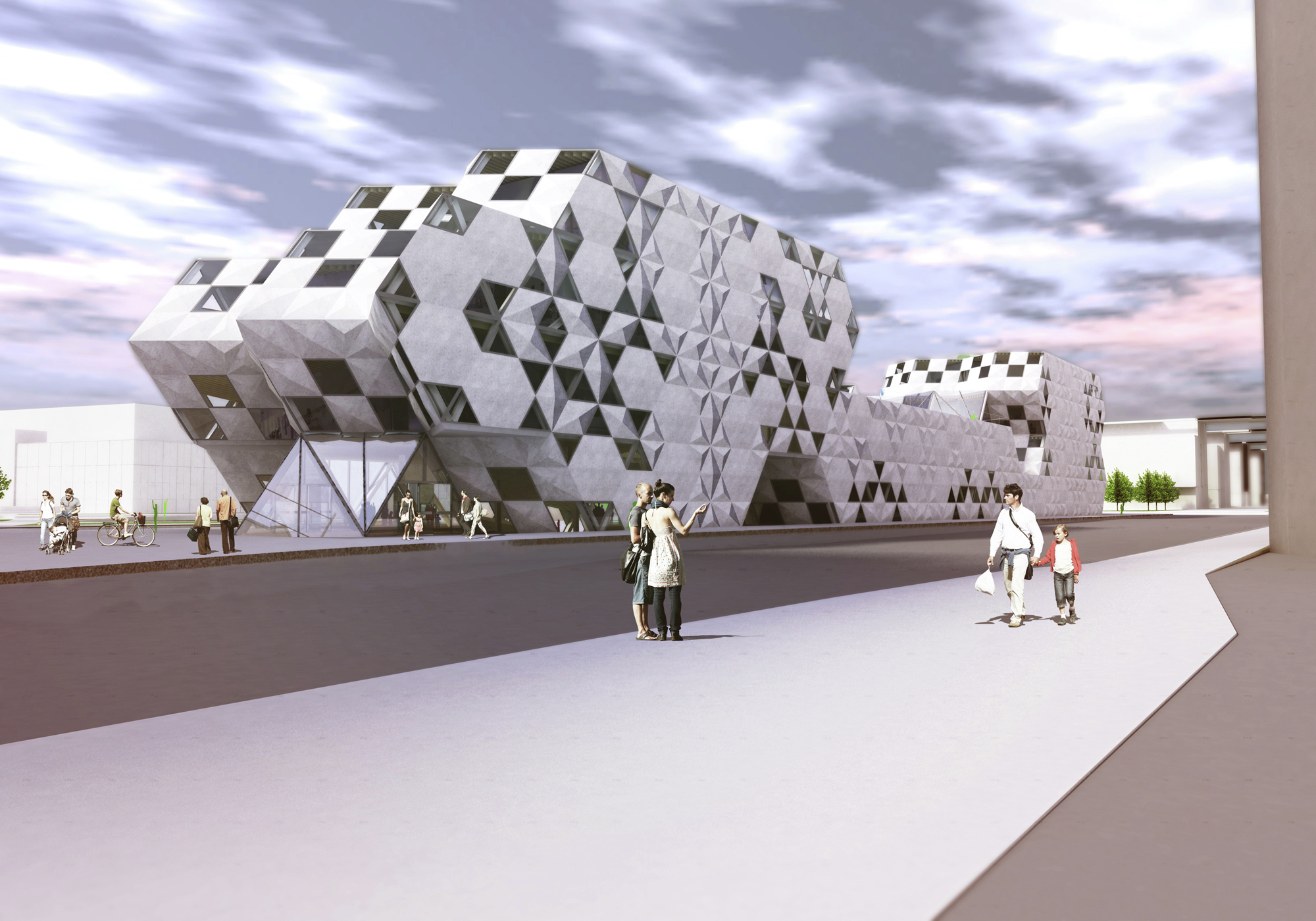 Helsinki Central Library Competition Entry / FIRM a.d. + OKB ...