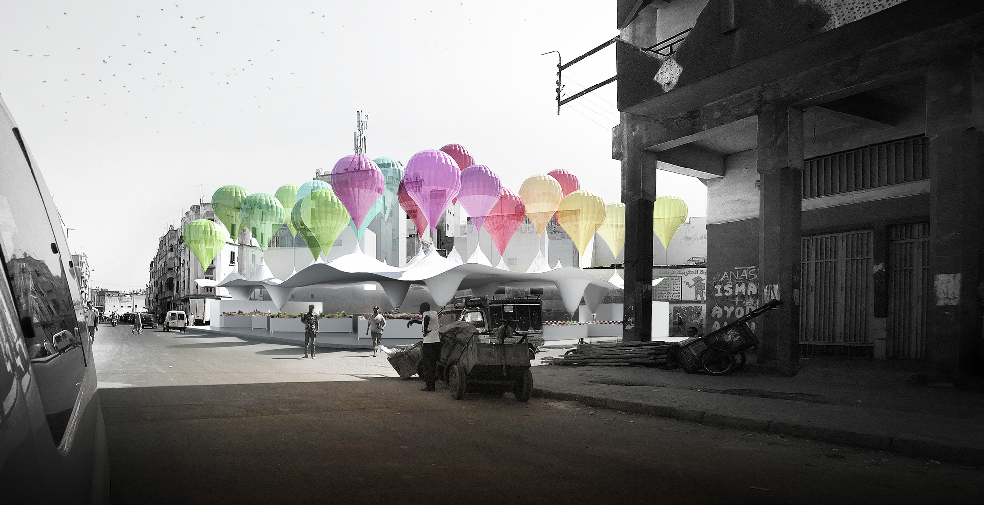Gallery of Sustainable Market Square Third Prize Winning Proposal ...