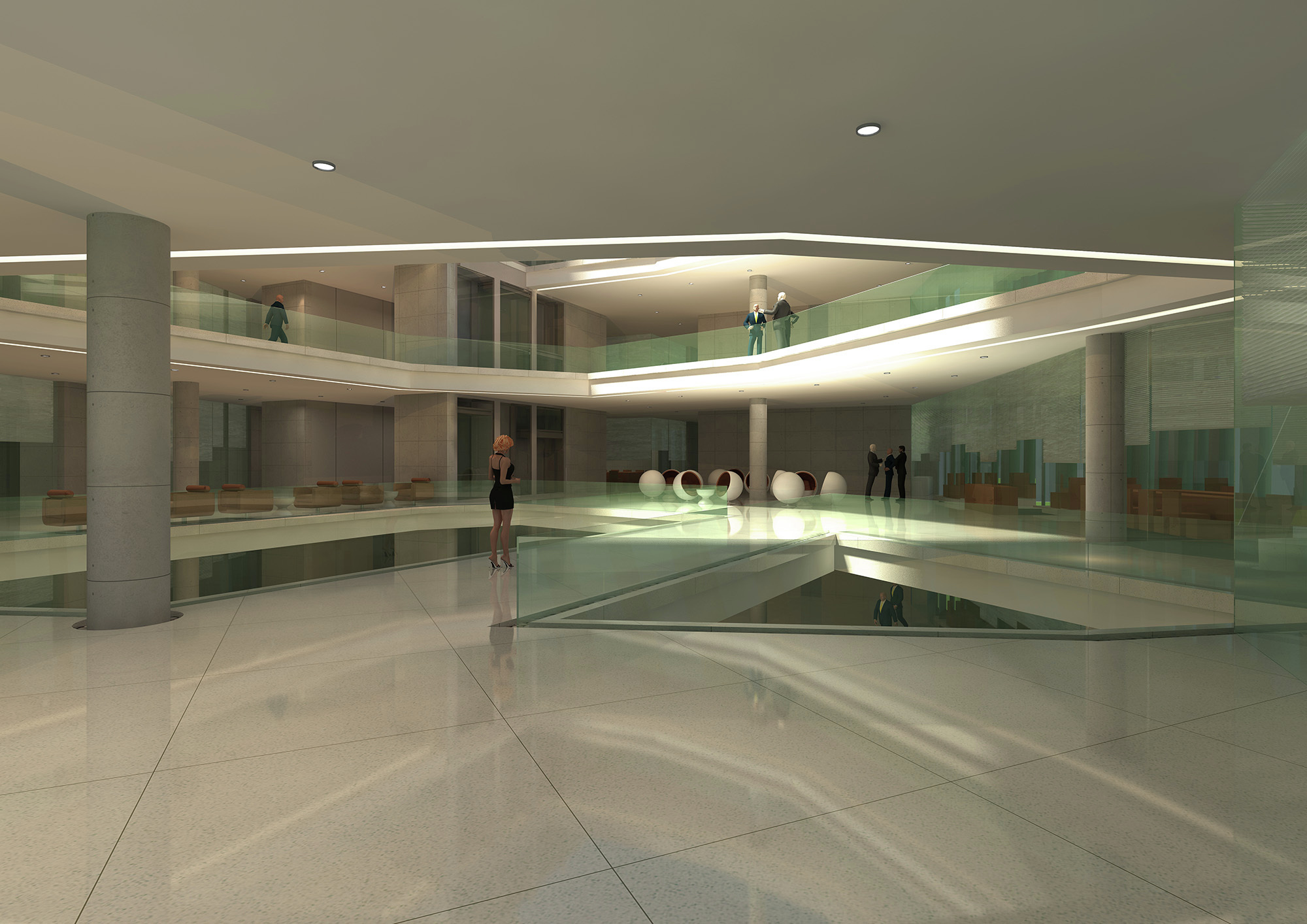 Gallery of Zhengdong New District Office Building Proposal / AUA - 9