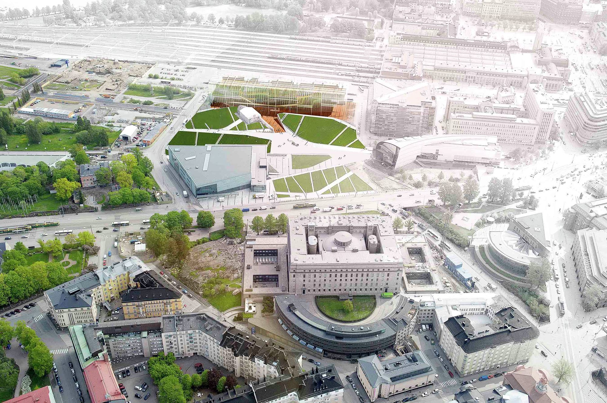 Gallery of Helsinki Central Library Competition Entry / STL Architects - 25