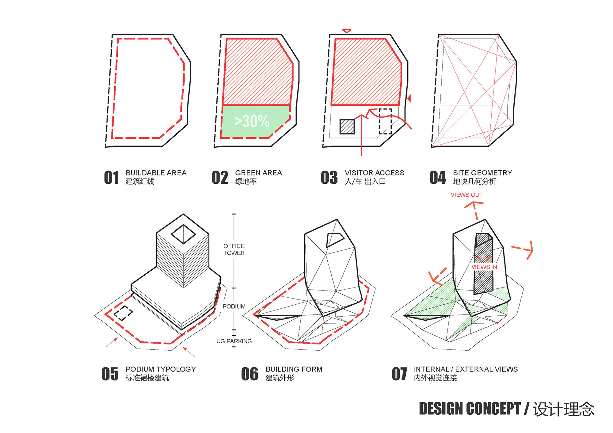 Gallery of Zhengdong New District Office Building Proposal / AUA - 7