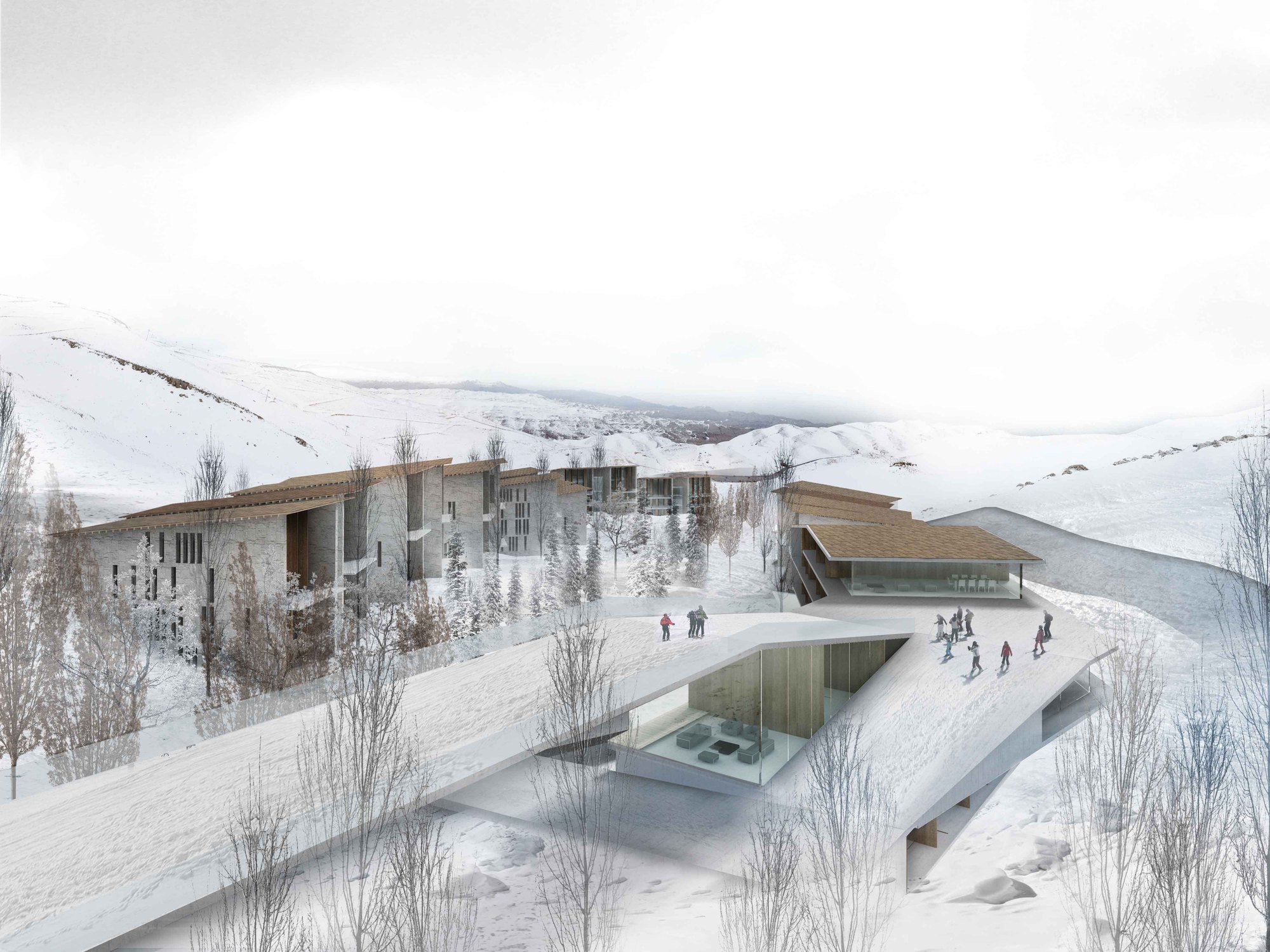 Gallery of Zaarour Club Resort Second Prize Winning Proposal / 109 ...