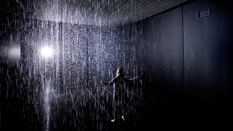 Gallery of 'Rain Room' Installation / rAndom - 4
