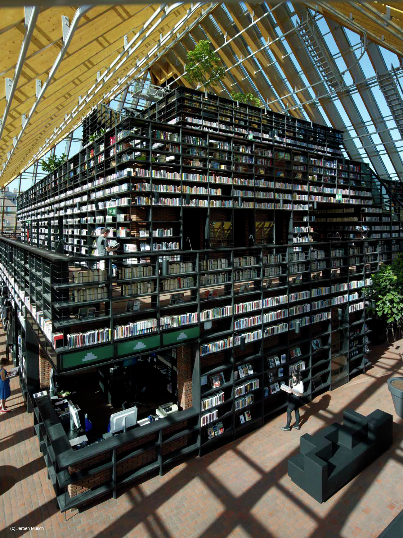 Gallery of MVRDV completes Book Mountain and Library Quarter ...