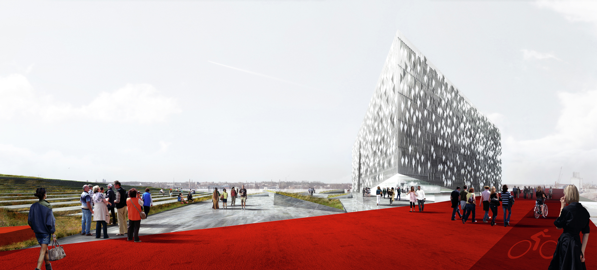 Gallery of Riga Passenger Terminal Winning Proposal / NRJA - 4