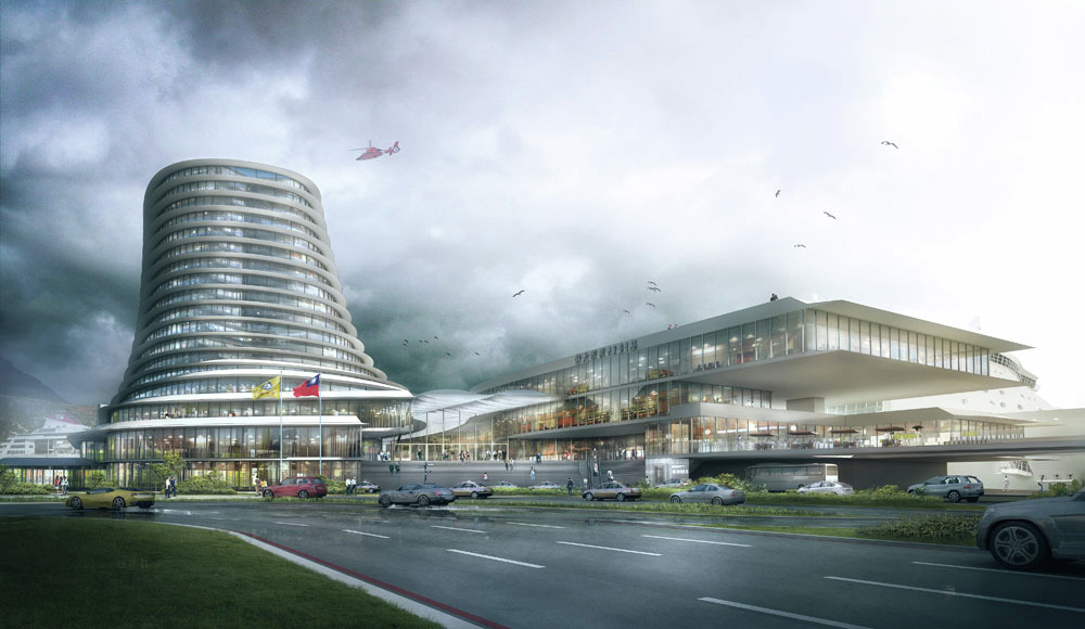 Gallery of Joint Office Building and Passenger & Cargo Terminal ...