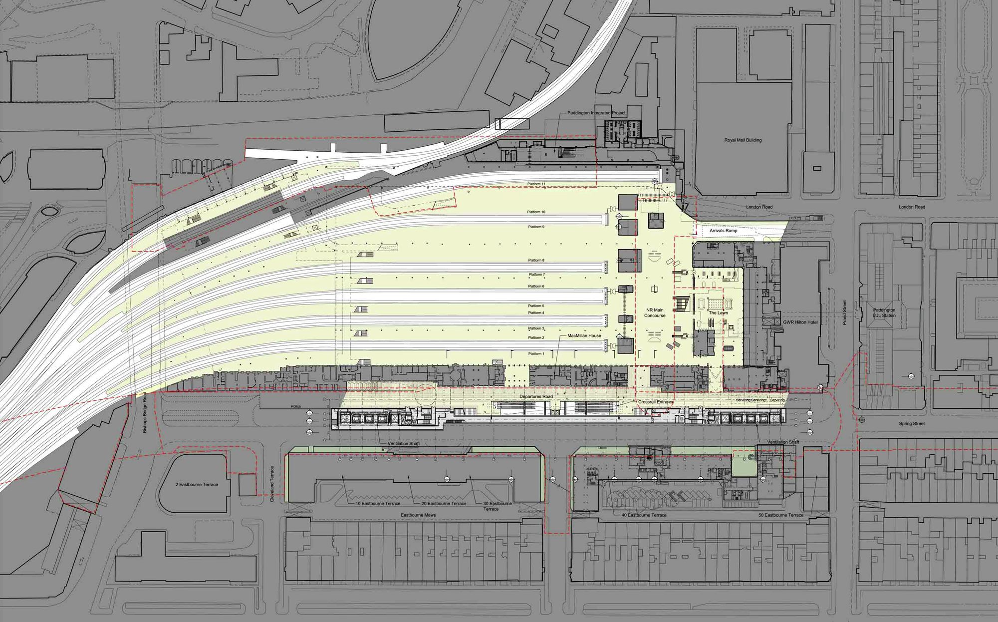 Gallery of Paddington Crossrail / Weston Williamson Architects - 10