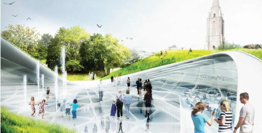 Gallery of Diller Scofidio & Renfro's 'Granite Web' Not Financially ...