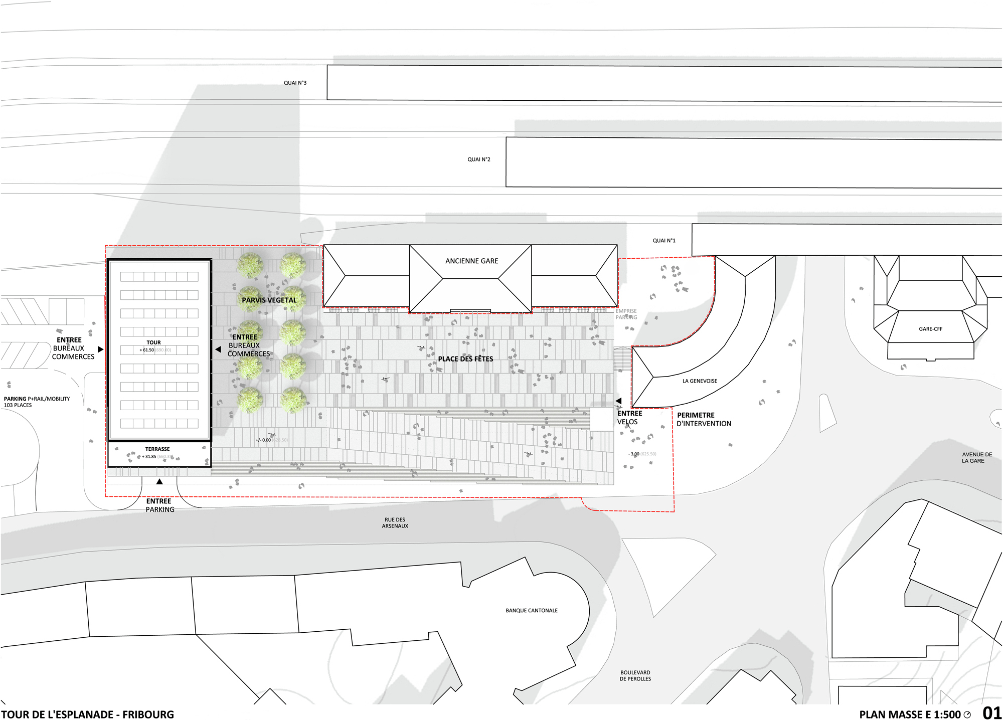 Gallery of Dominique Perrault Wins Competition for Esplanade Tower in ...