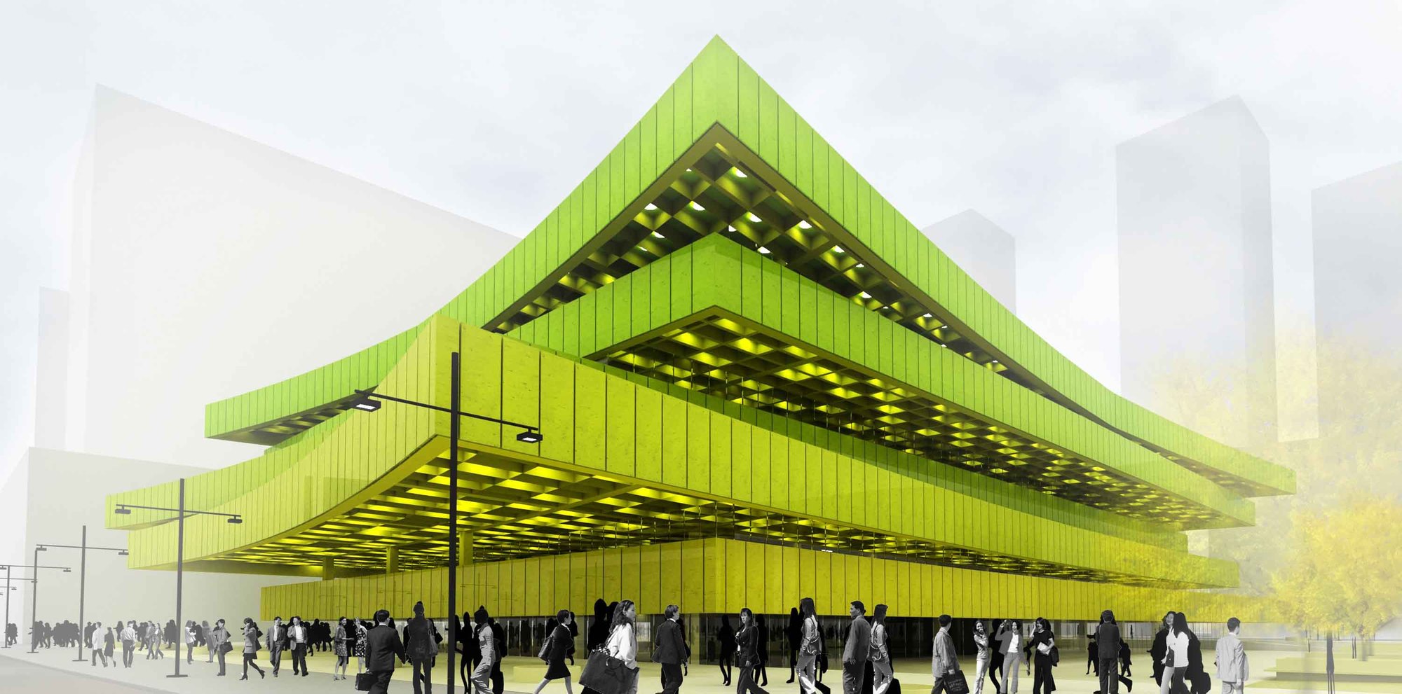 Gallery of Social Community Center / PRAUD - 12