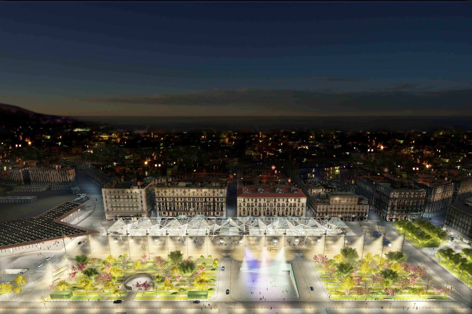 Gallery of Piazza Garibaldi / Dominique Perrault Architecture - 4