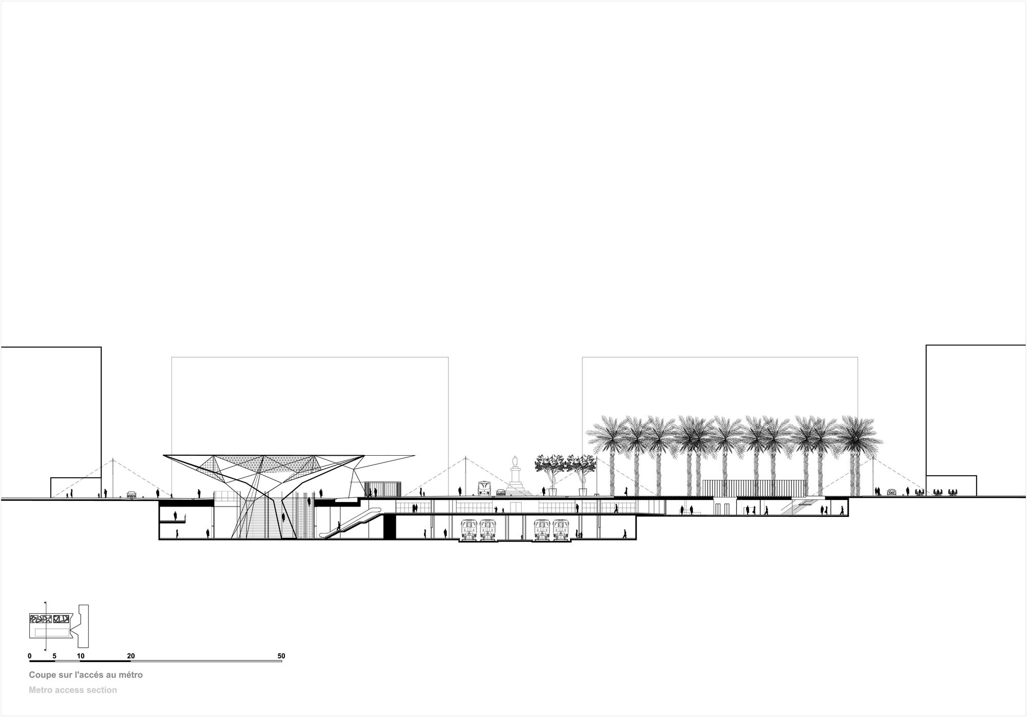 Gallery of Piazza Garibaldi / Dominique Perrault Architecture - 3