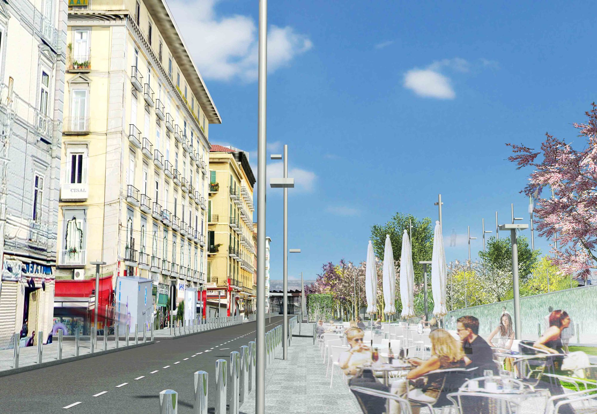 Gallery of Piazza Garibaldi / Dominique Perrault Architecture - 5