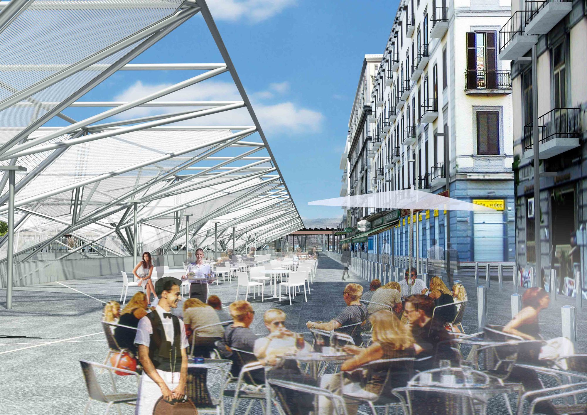 Gallery of Piazza Garibaldi / Dominique Perrault Architecture - 7