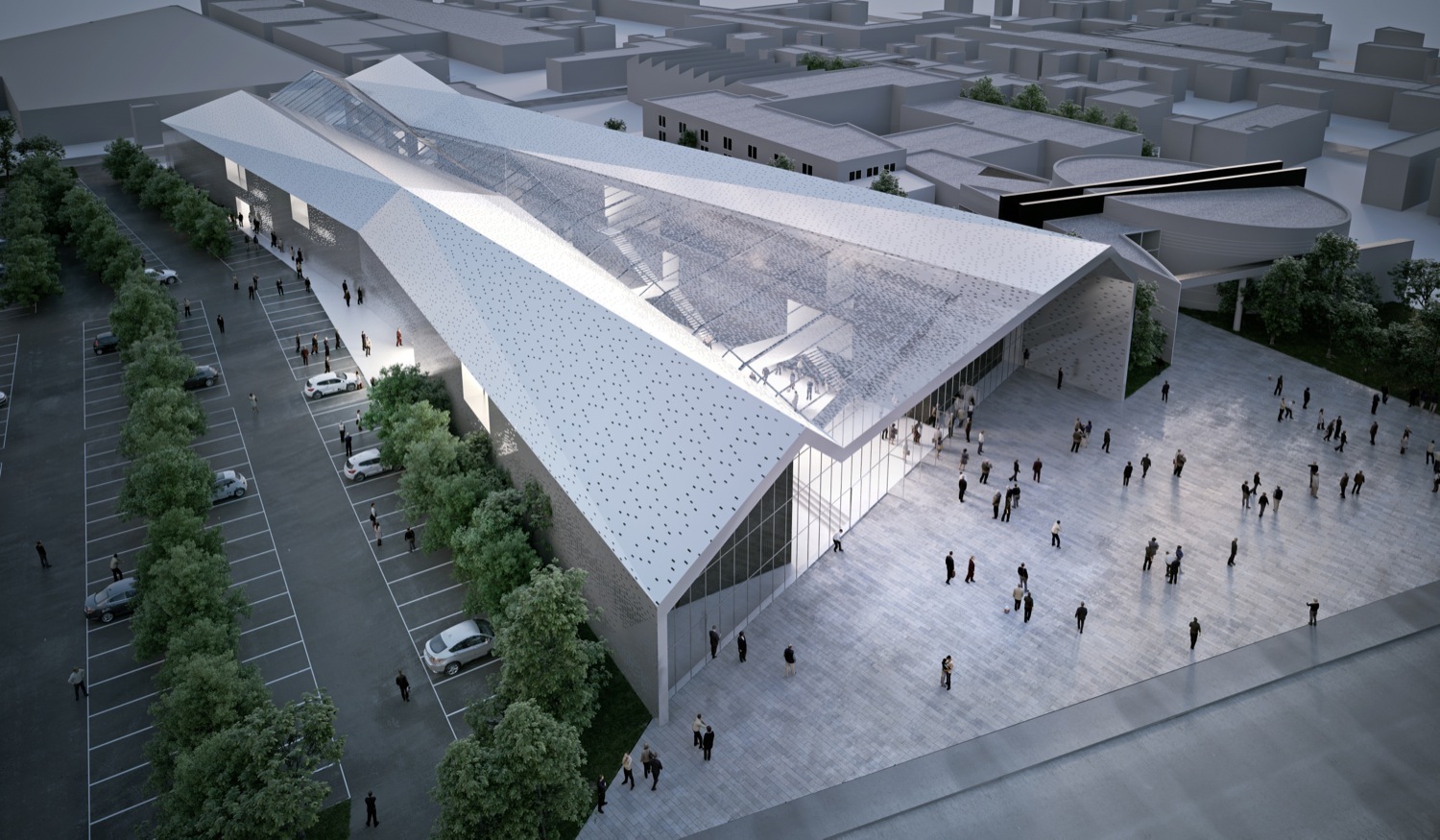 Gallery of Troyes Business School Proposal / SCAU Architectes - 5