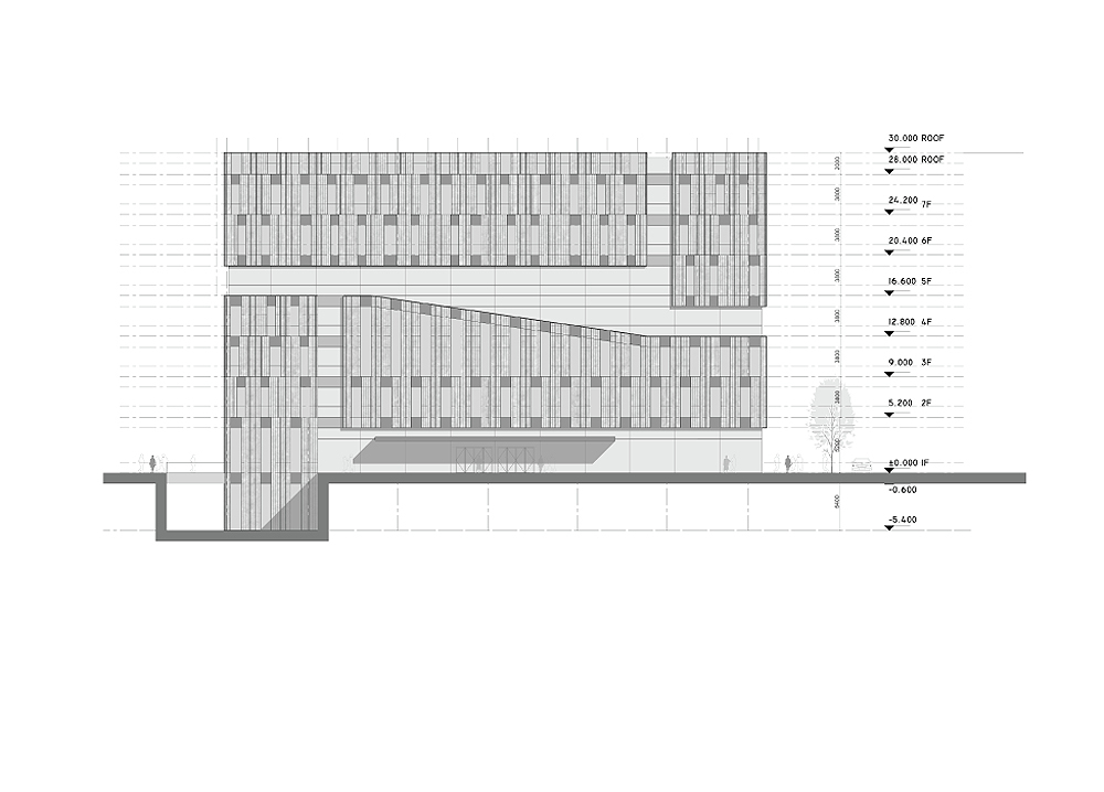 Gallery of Tsinghua Law Library Building Proposal / Kokaistudios - 13