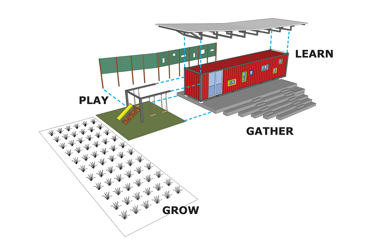 Gallery of Vissershok Container Classroom / Tsai Design Studio - 1
