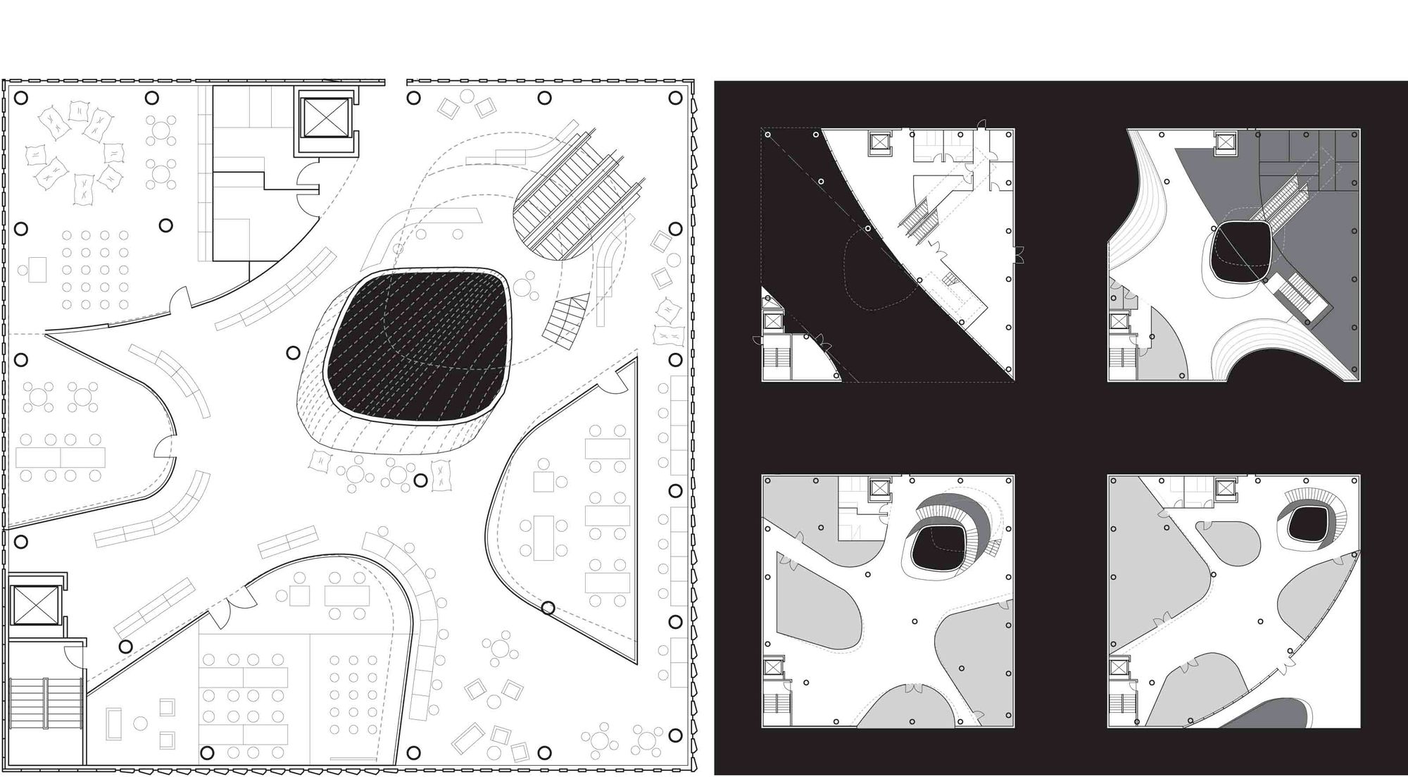 Gallery of 'Open Exchange' Green Square Library and Plaza Competition ...