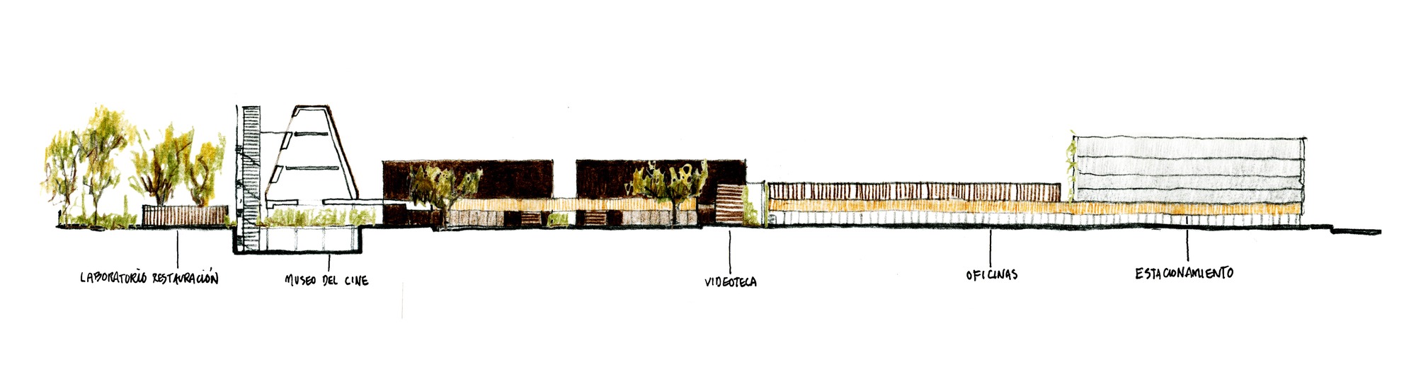 Gallery of In Progress: Cinema Museum / TALLER Mauricio Rocha ...