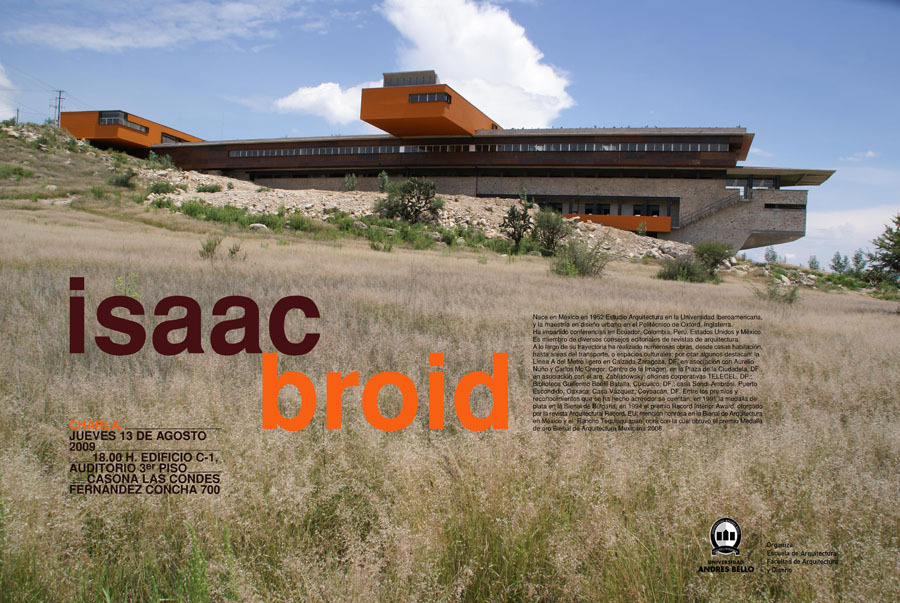 Charla Isaac Broid | ArchDaily en Español