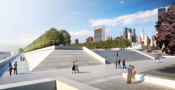 Gallery of In Progress: Four Freedoms Park / Louis Kahn - 3