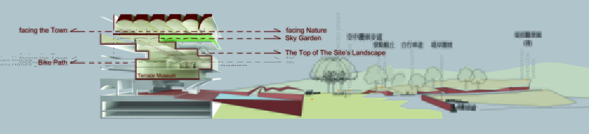 Gallery of Terrace Museum Competition Proposal / Hataarvo Architects ...