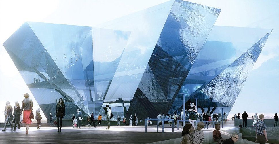 Gallery of V&A at Dundee shortlist designs unveiled - 1