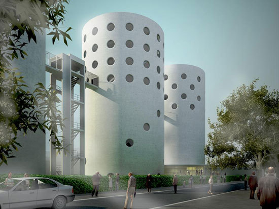 Gallery of The Silo Competition proposal by NL Architects - 4