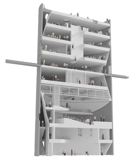 Gallery of The Silo Competition proposal by NL Architects - 21