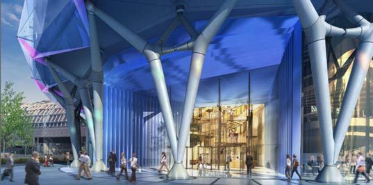 Gallery of New sustainable building for London by Sheppard Robson - 2