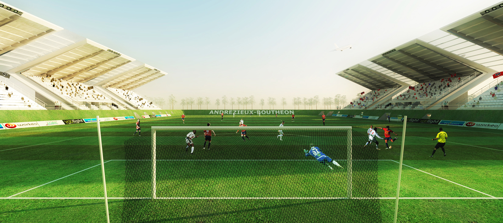 Gallery of Football Stadium / DATA Architects - 6