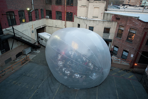 Gallery of Raumlabor's SpaceBuster touring around New York - 14