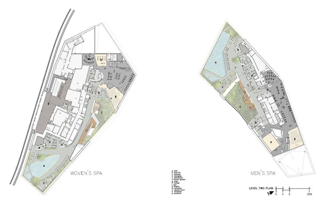 KAFD Men’s and Women’s Portal Spas Proposal / WORKSBUREAU | ArchDaily