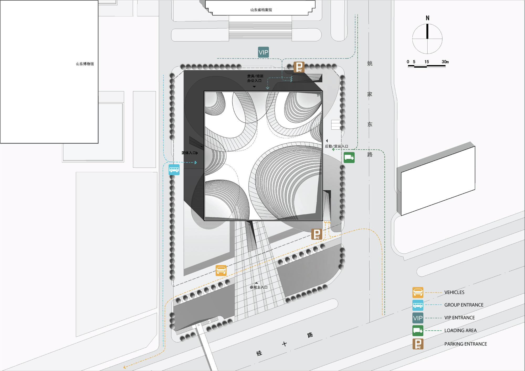 Gallery of Jinan Contemporary Art Museum Proposal / United Design Group ...