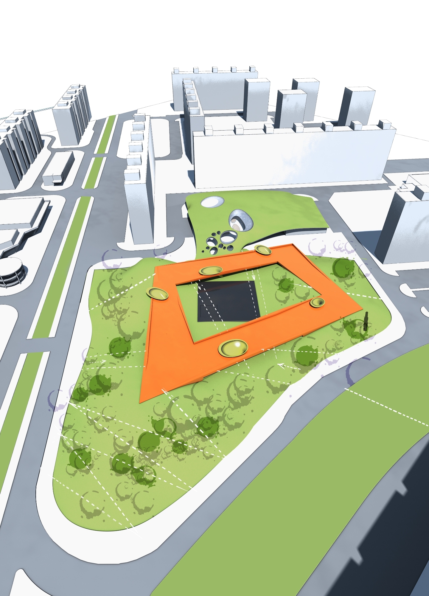 Ujpalota Main Square / HMS-Plan | ArchDaily