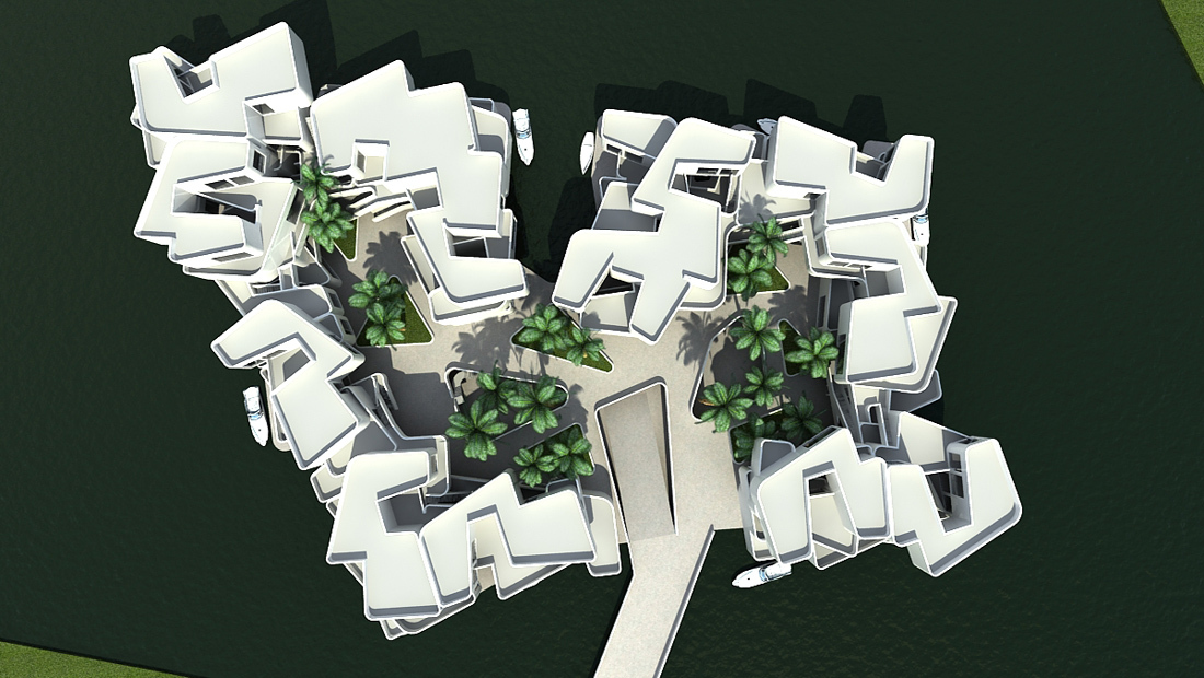 The Citadel: A floating apartment complex in Netherlands | ArchDaily