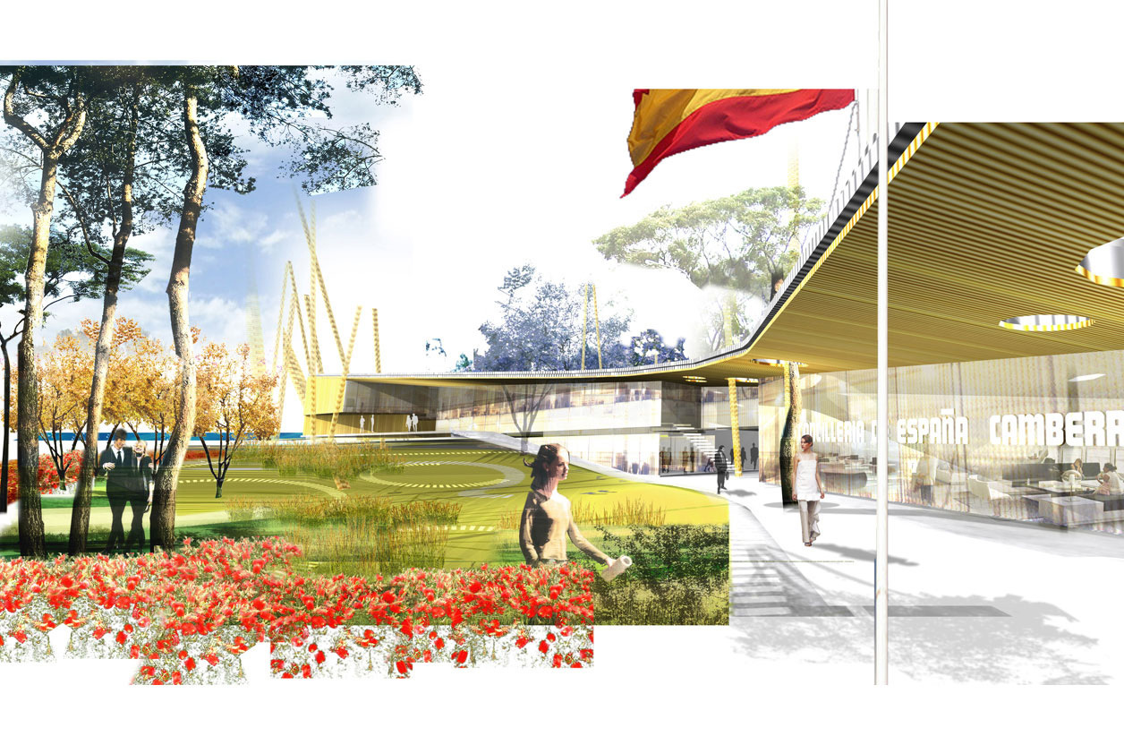 Gallery of Residence of the Spanish Embassy in Australia / Mateo ...