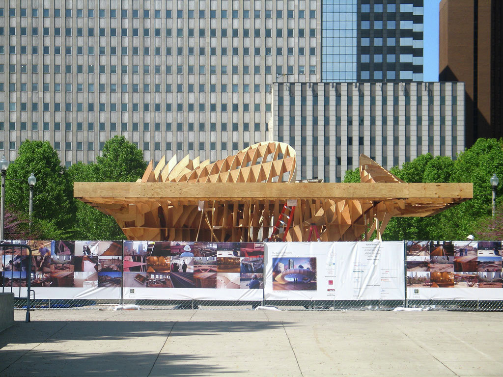 Inside UN Studio's Burnham Pavilion | ArchDaily