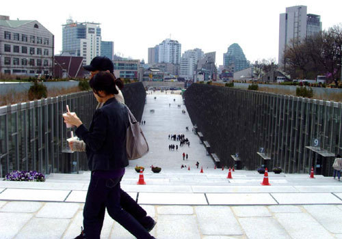Ewha Univeristy's Campus Center / Dominique Perrault | ArchDaily